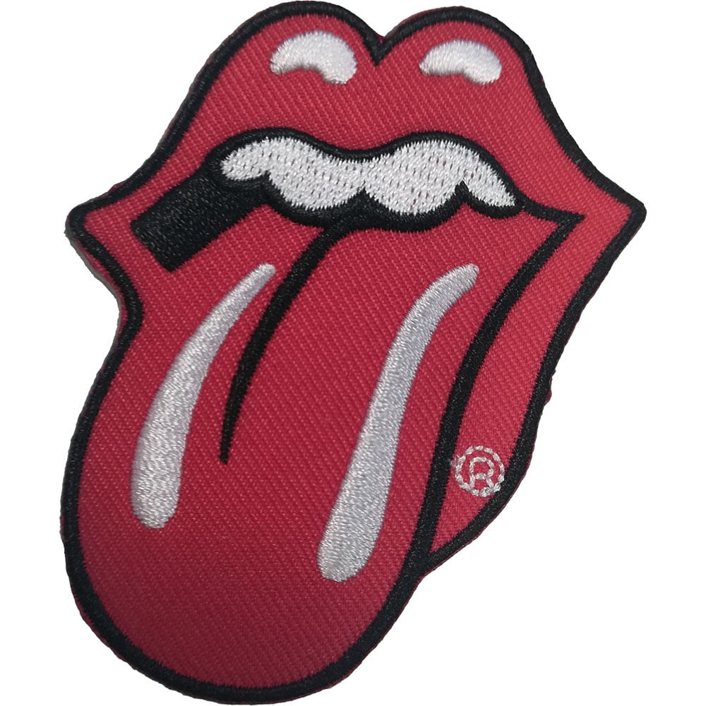 The Rolling Stones Patch Classic Tongue Band Logo Embroidered new ...