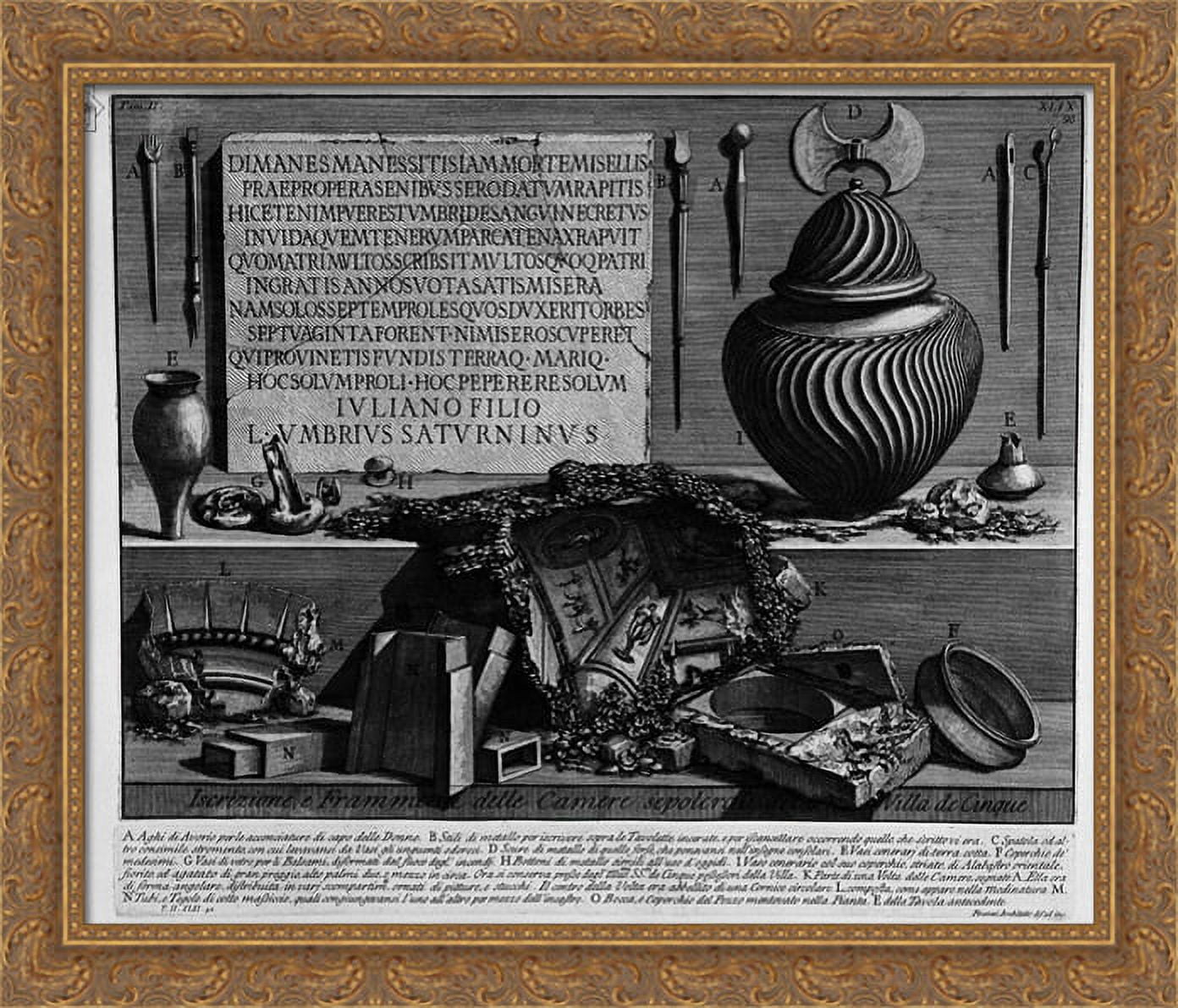 The Roman antiquities, t. 2, Plate XLIX. Inscriptions and fragments of ...