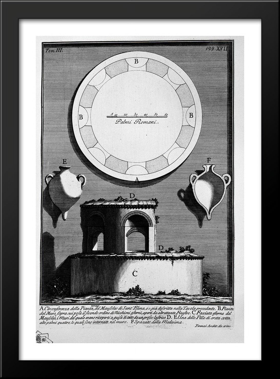 The Roman antiquities, t. 3, Plate XVII. Circumference of the earth and ...