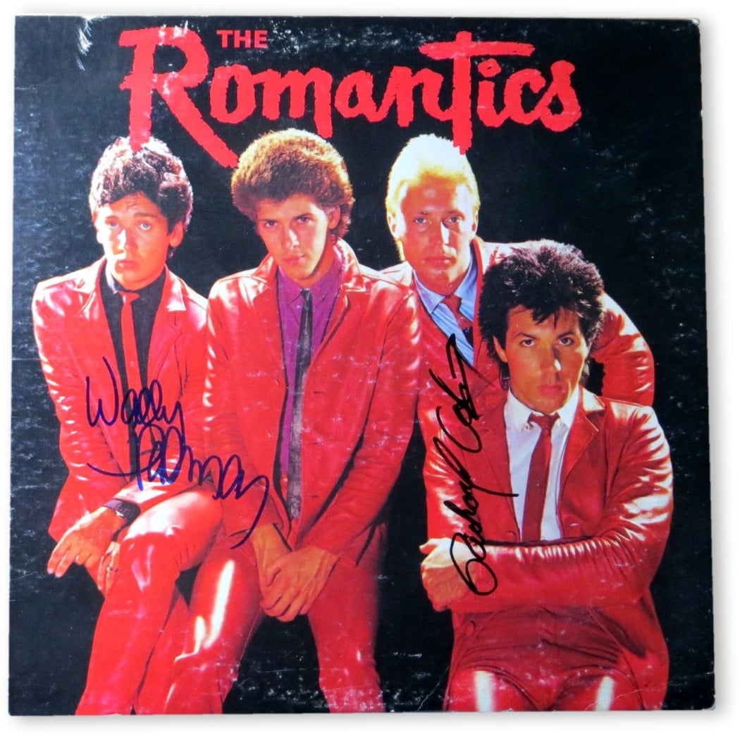 The Romantics Signed Autographed Record Album Cover Palmar Cole JSA ...