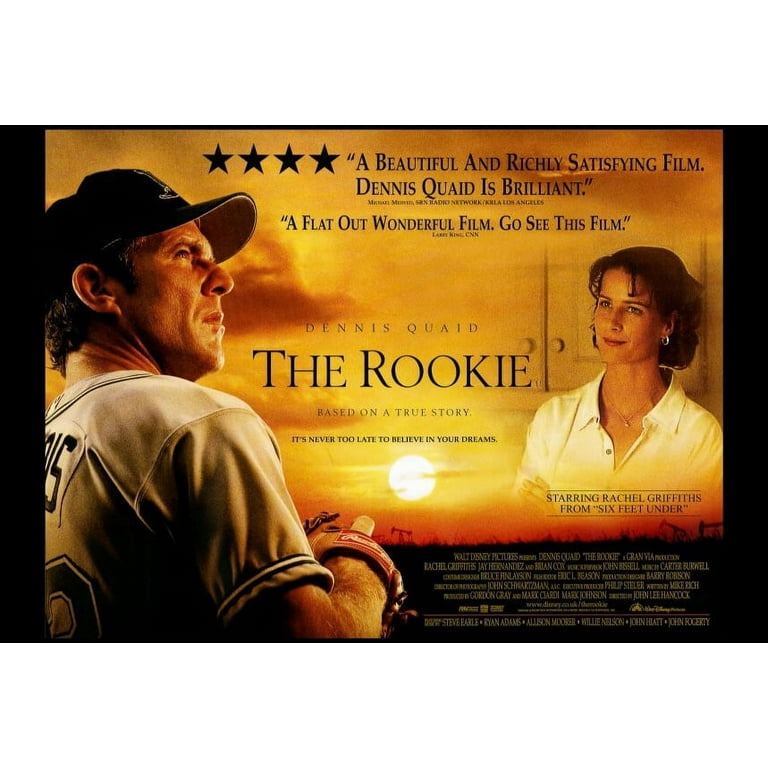 The Rookie Movie Poster LOVED IT!| THE ROOKIE (2002) | FIRST TIME