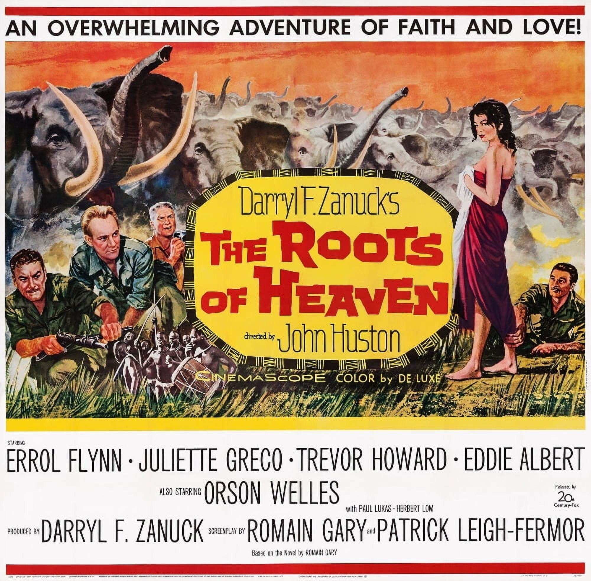 The Roots Of Heaven U Movie Poster Masterprint (14 x 11) - Walmart.com