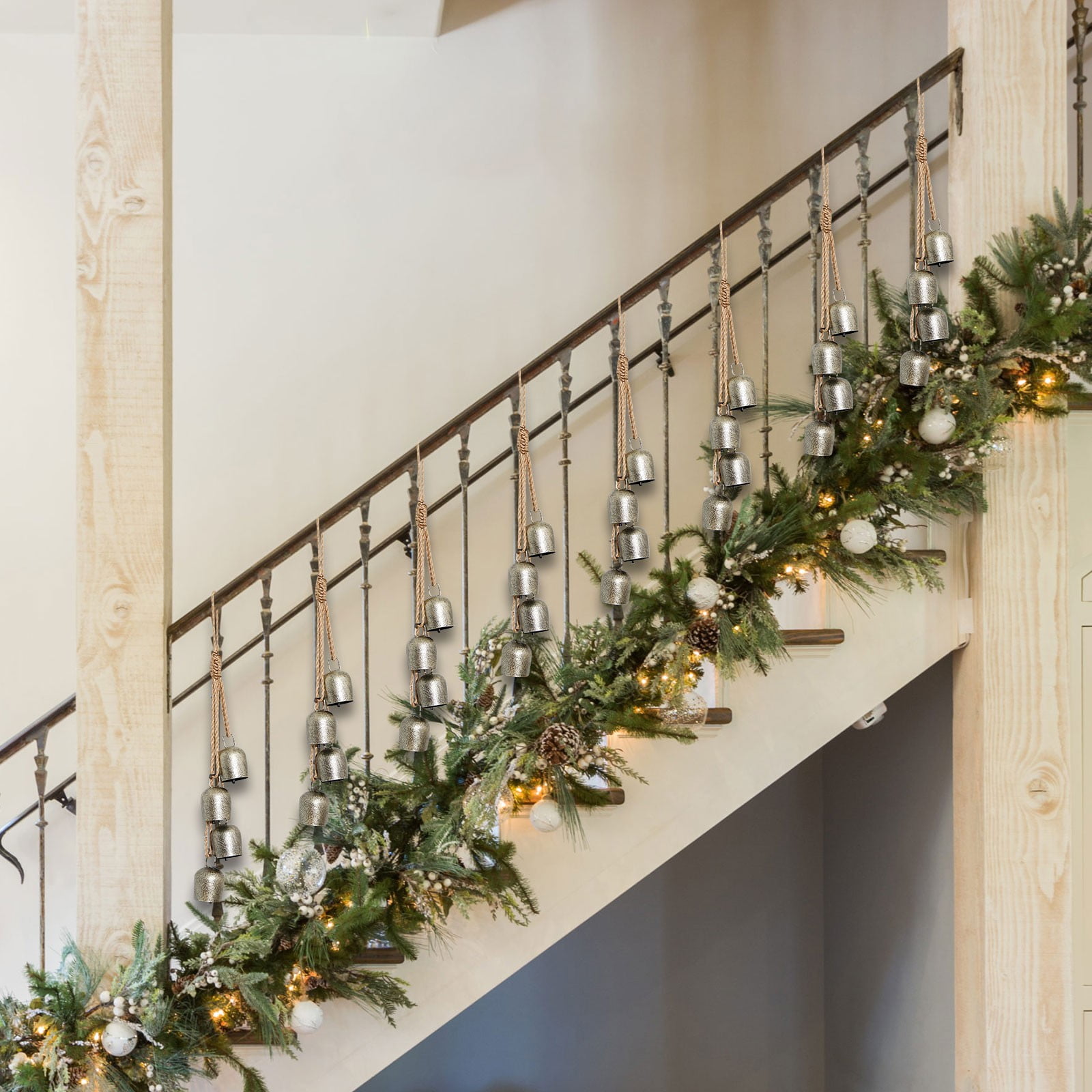 The Rope Bells Christmas Wall Hangings Garlands Bells Courtyard ...