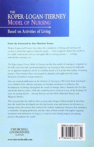 Pre-Owned The Roper-Logan-Tierney Model of Nursing: Based on Activities ...