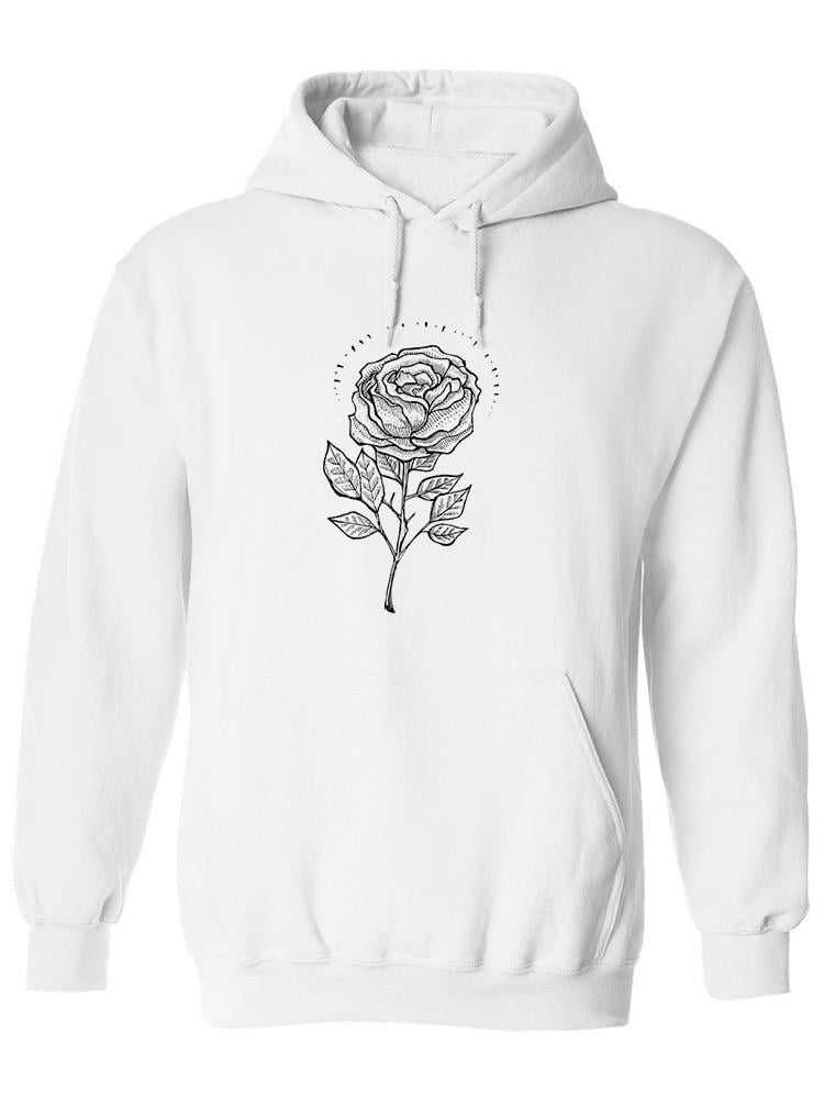 The Rose Hoodie Men -Image by Shutterstock, Male Small - Walmart.com