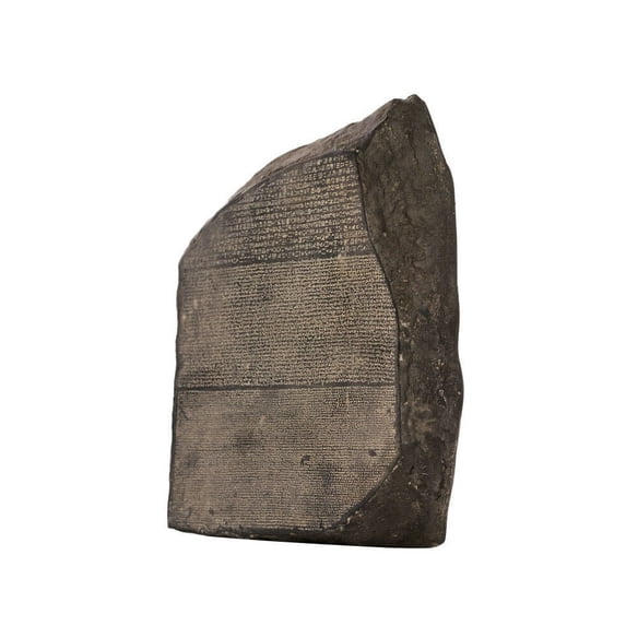 The Rosetta Stone Egyptian Ancient - Museum Reproduction with ...