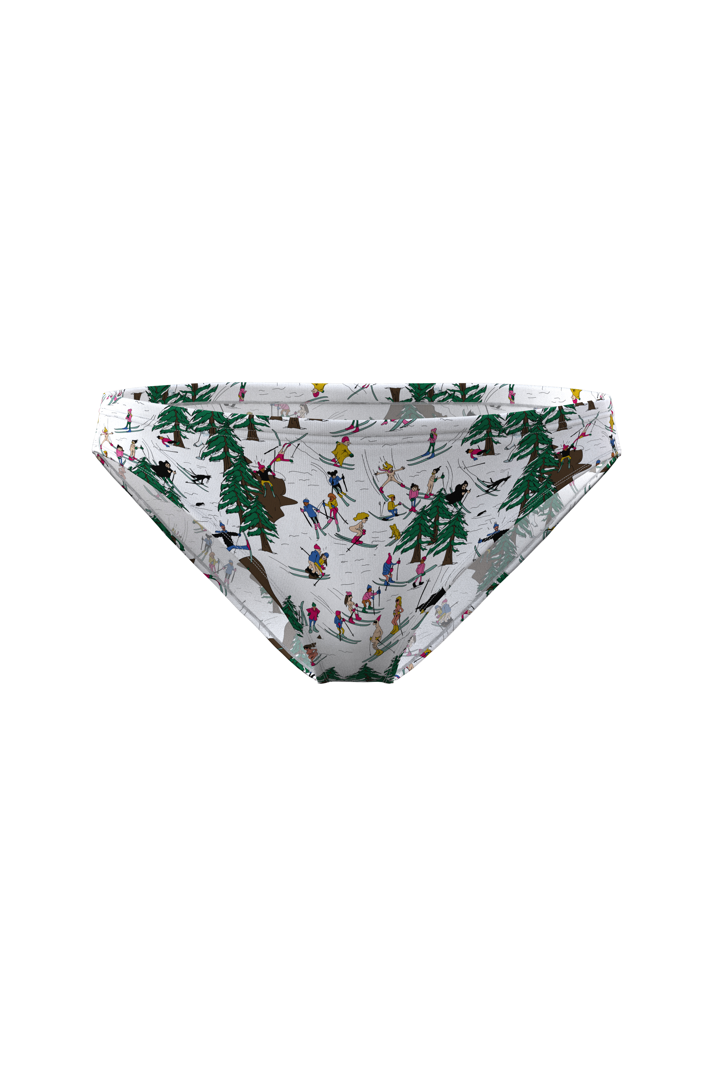 The Rosy Cheeks Shinesty Skier Bikini Underwear Small