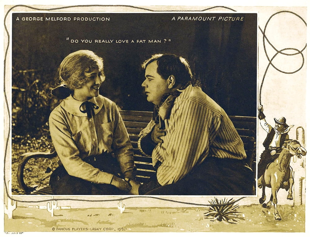 The Round-Up From Left: Mabel Julienne Scott Roscoe 'Fatty' Arbuckle In ...