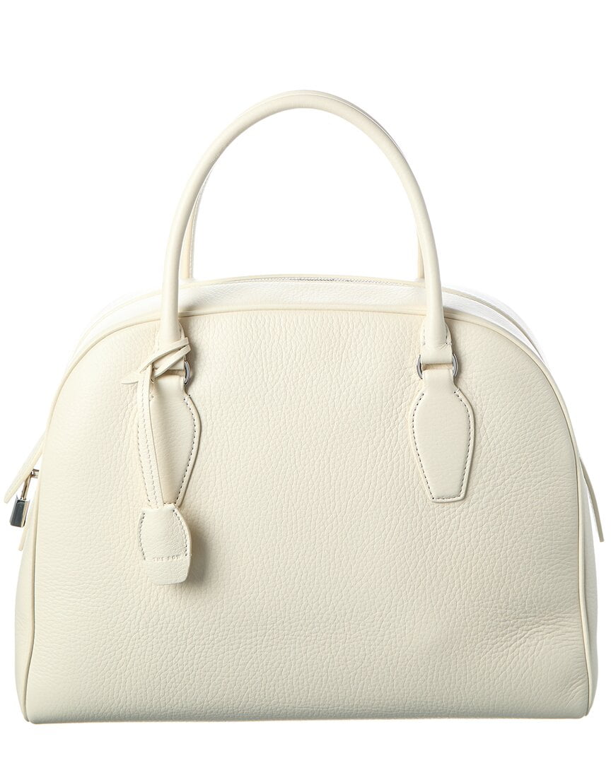 The Row India Leather Satchel, White - Walmart.com