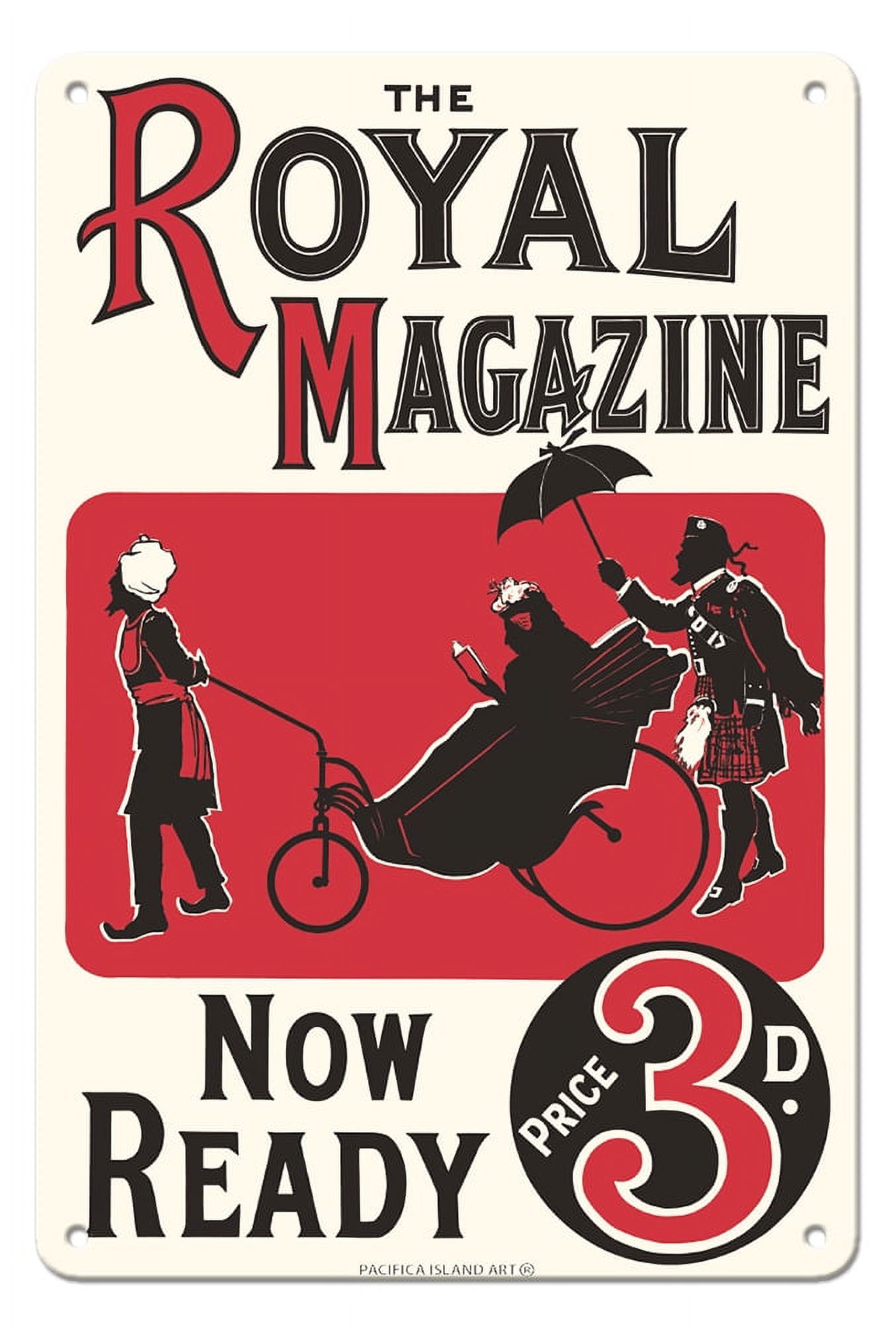 The Royal Magazine - Now Ready - Vintage Magazine Cover c.1900s - 8 x ...