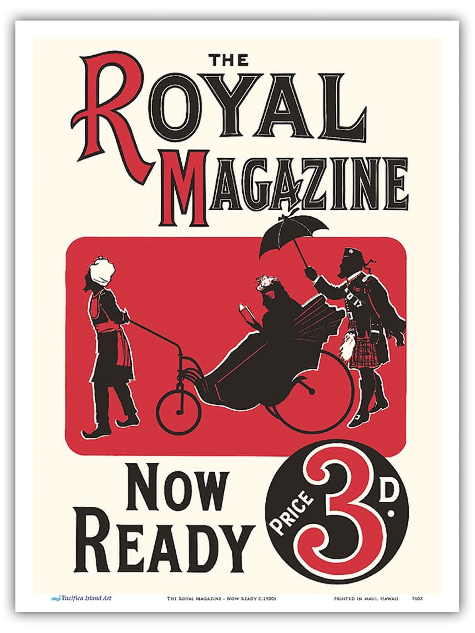 The Royal Magazine - Now Ready - Vintage Magazine Cover c.1900s ...