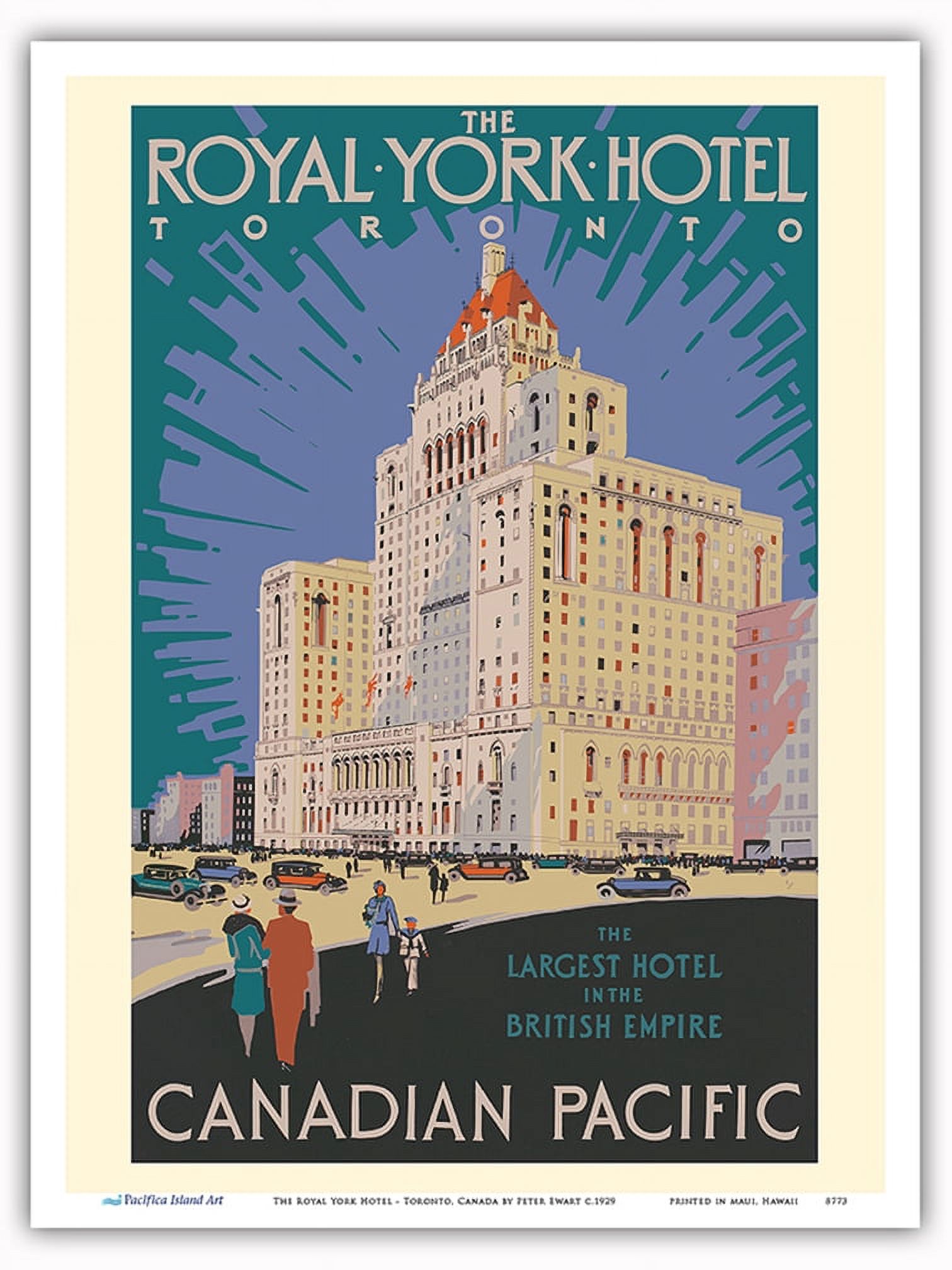 The Royal York Hotel - Toronto Canada - Canadian Pacific Hotels ...