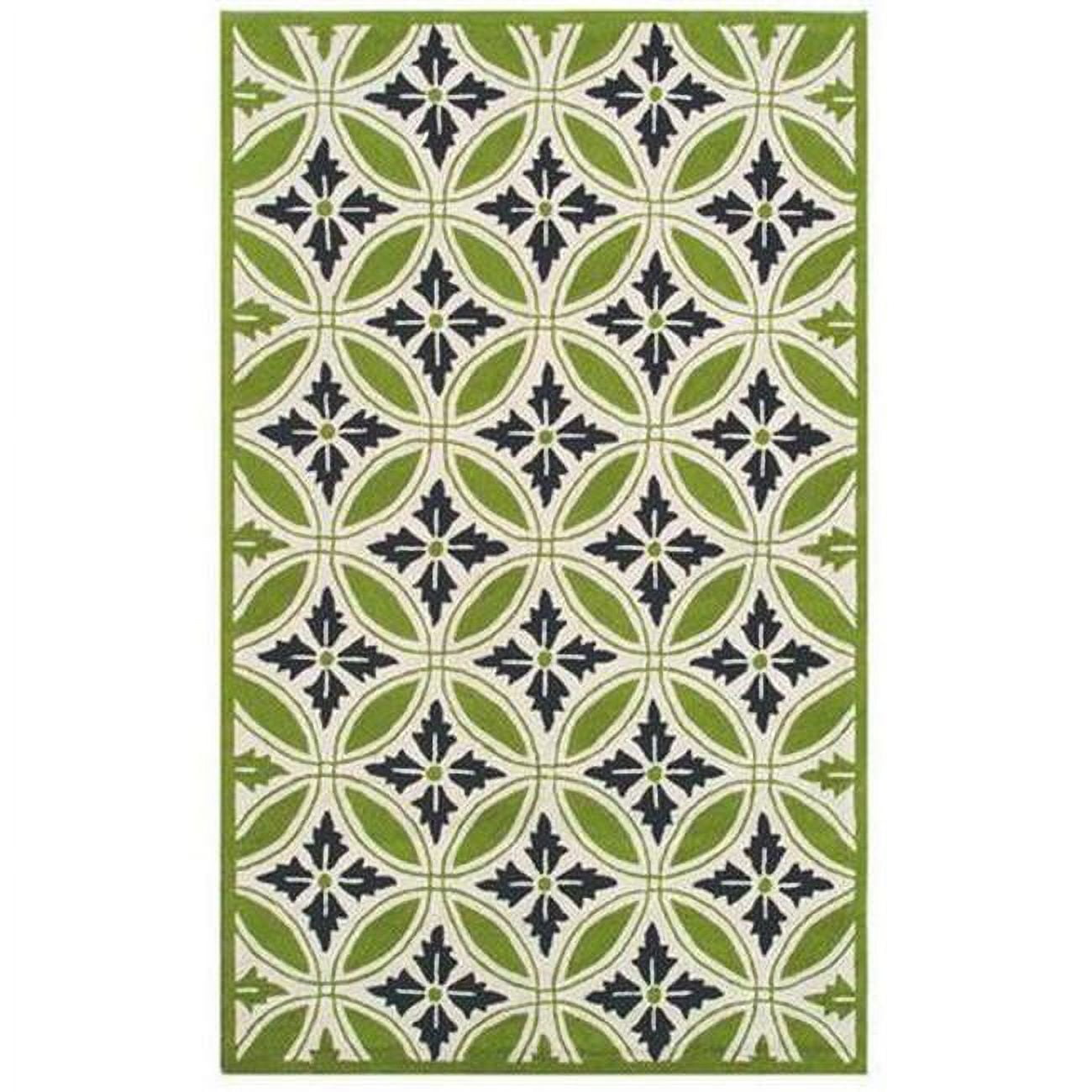 The Rug Market 25299E FLORIN GREEN EREA RUG 8X10 - Walmart.com
