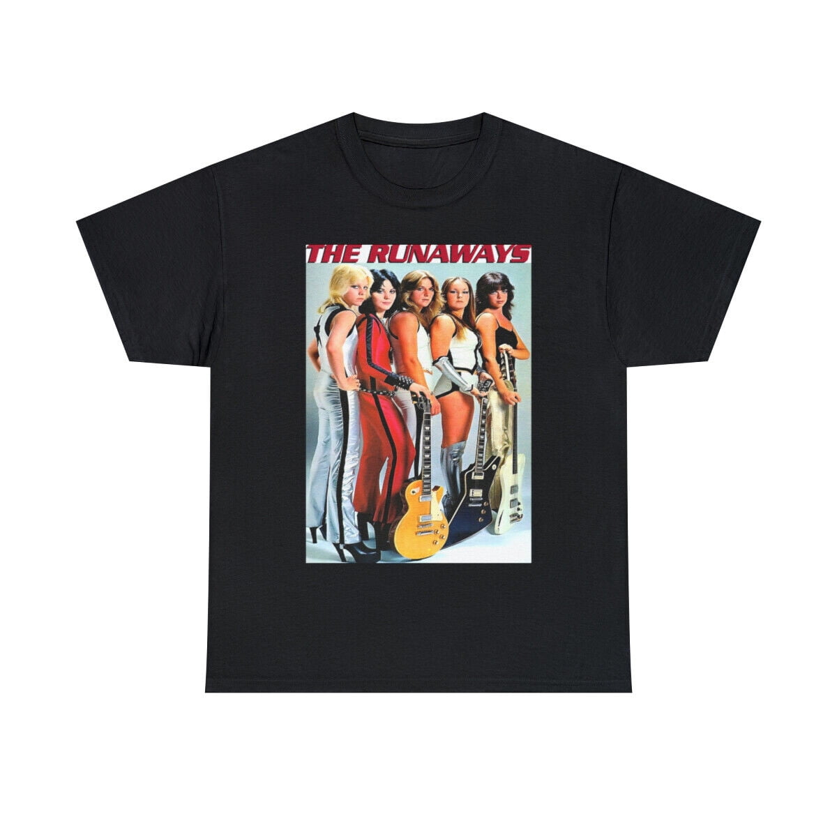 The Runaways Joan Jett Lita Ford Cheri Currie Short Sleeve Tee ...