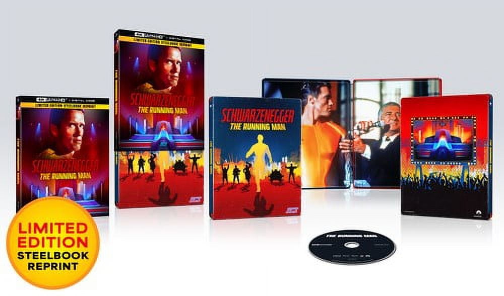 The Running Man (4K Ultra HD + Digital Copy) (Steelbook) - Walmart.com