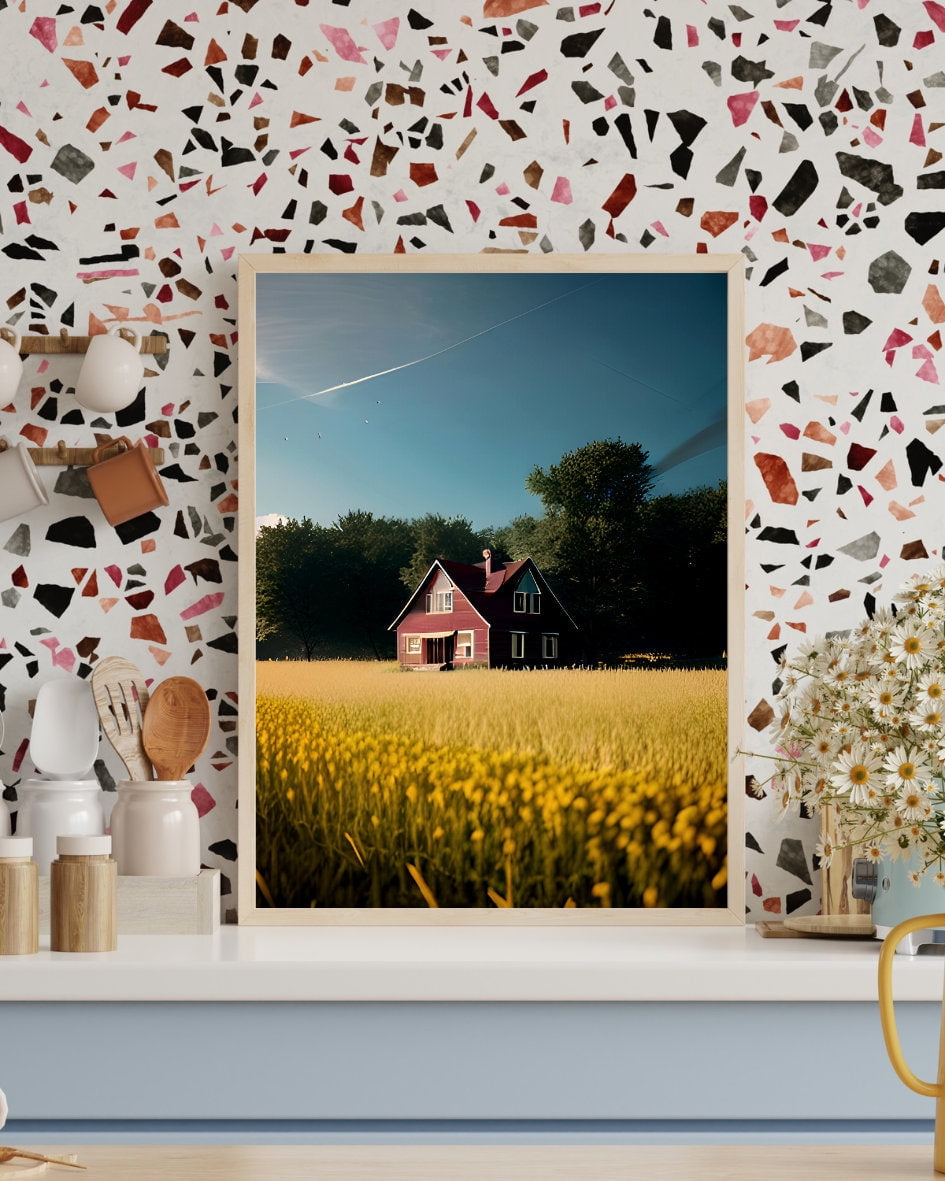 The Rustic Life - Farm House Canvas Art - Walmart.com