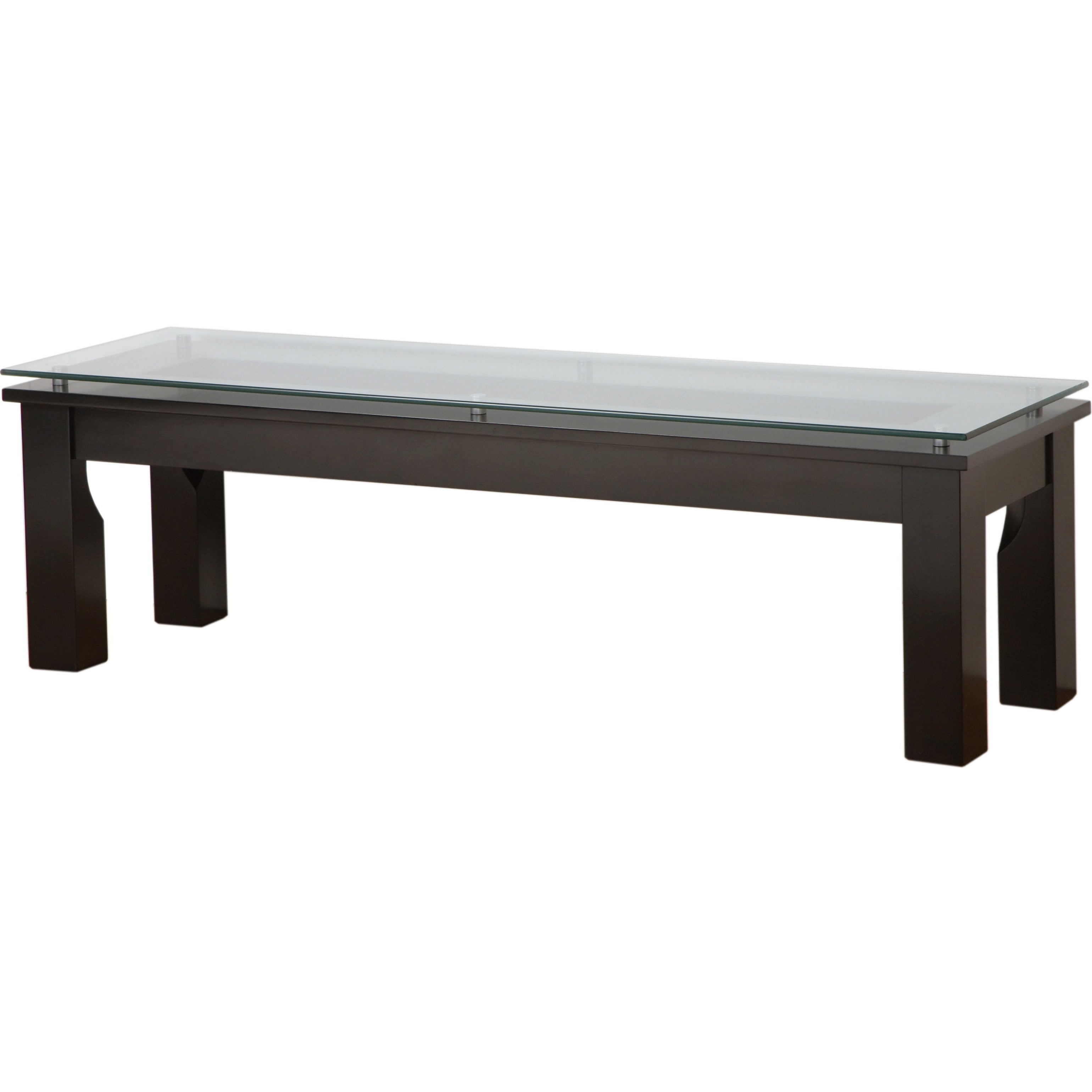 The SL Series Modern Glass Top Accent Table Collection by Plateau ...
