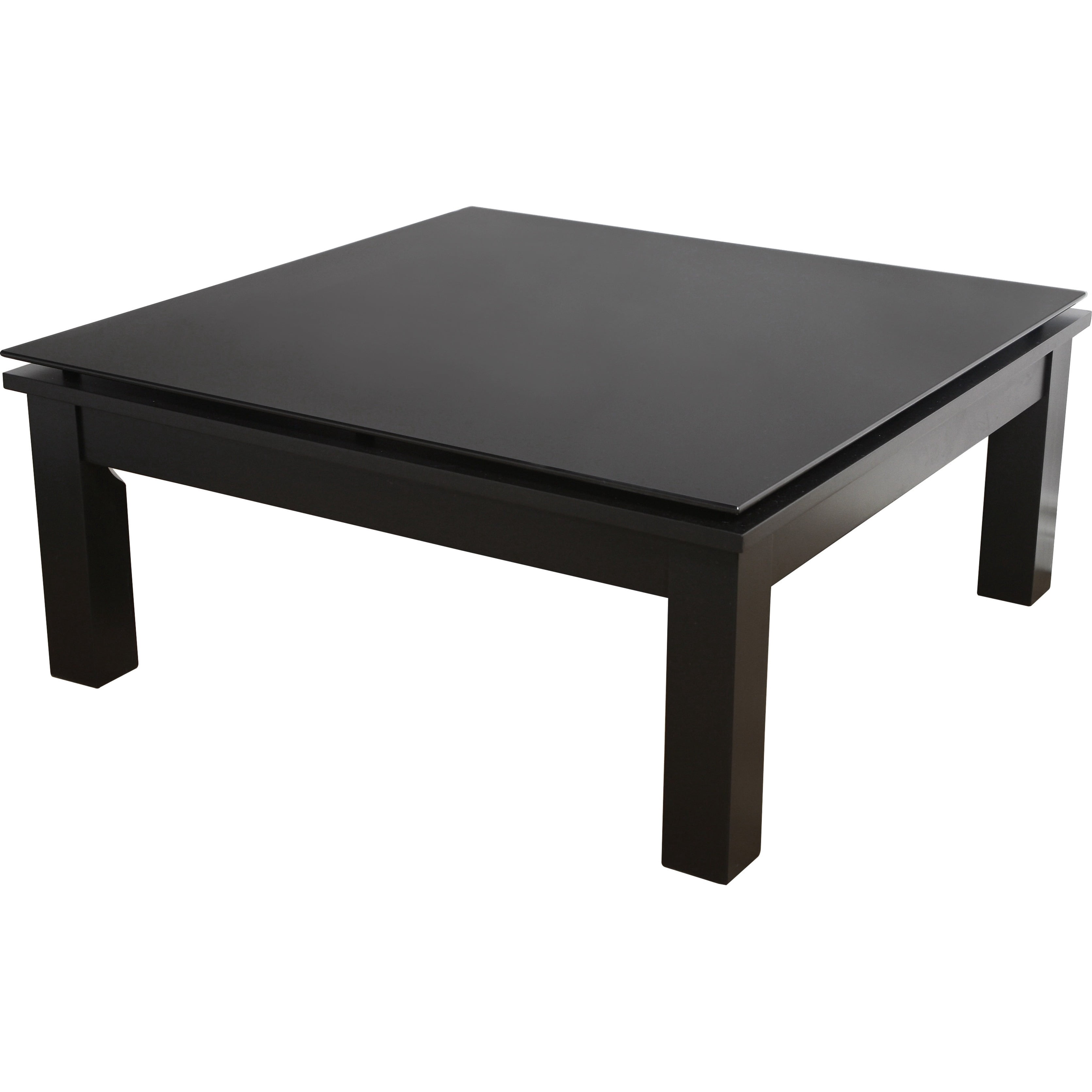 The SL Series Modern Glass Top Accent Table Collection by Plateau ...
