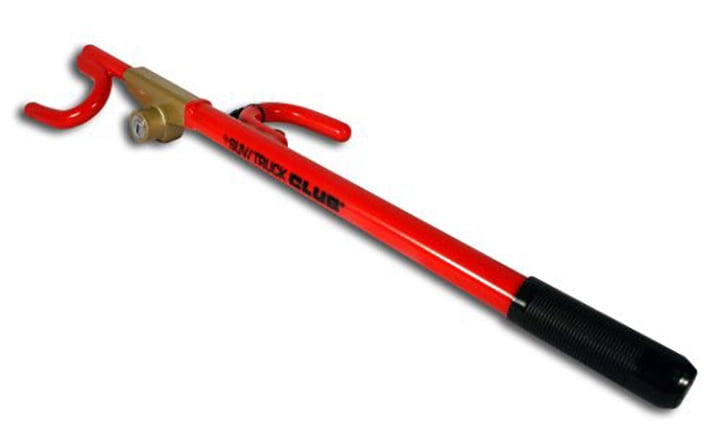 The Club, SUV & Truck Steering Wheel Lock, Model# 2100, Red - Walmart.com