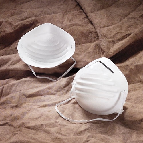 The Safety Zone RS-810 Disposable Dust Mask, White, 50/Bx - Walmart.com
