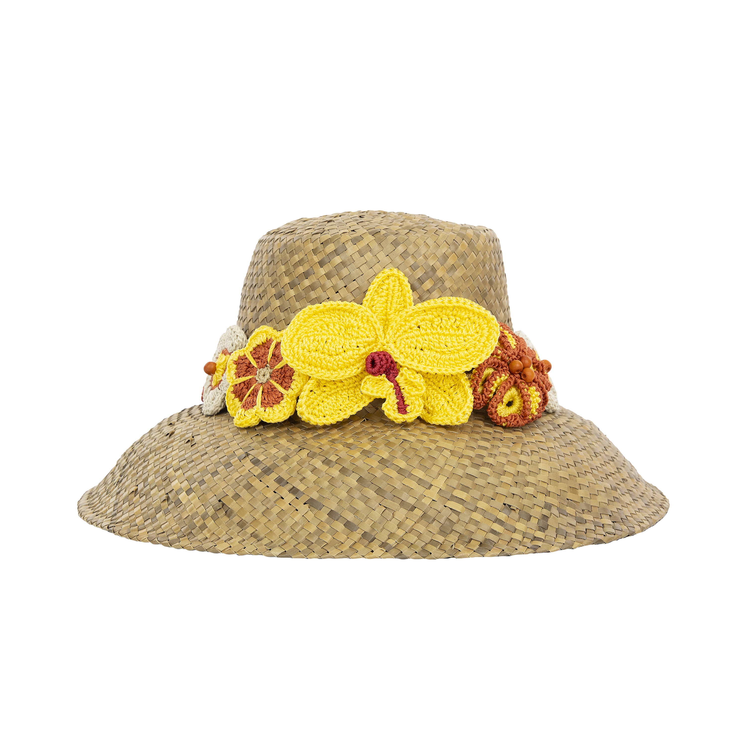 The Sak Clara Straw Hat , Hand-Weaving, Palm Leaf Straw - Walmart.com