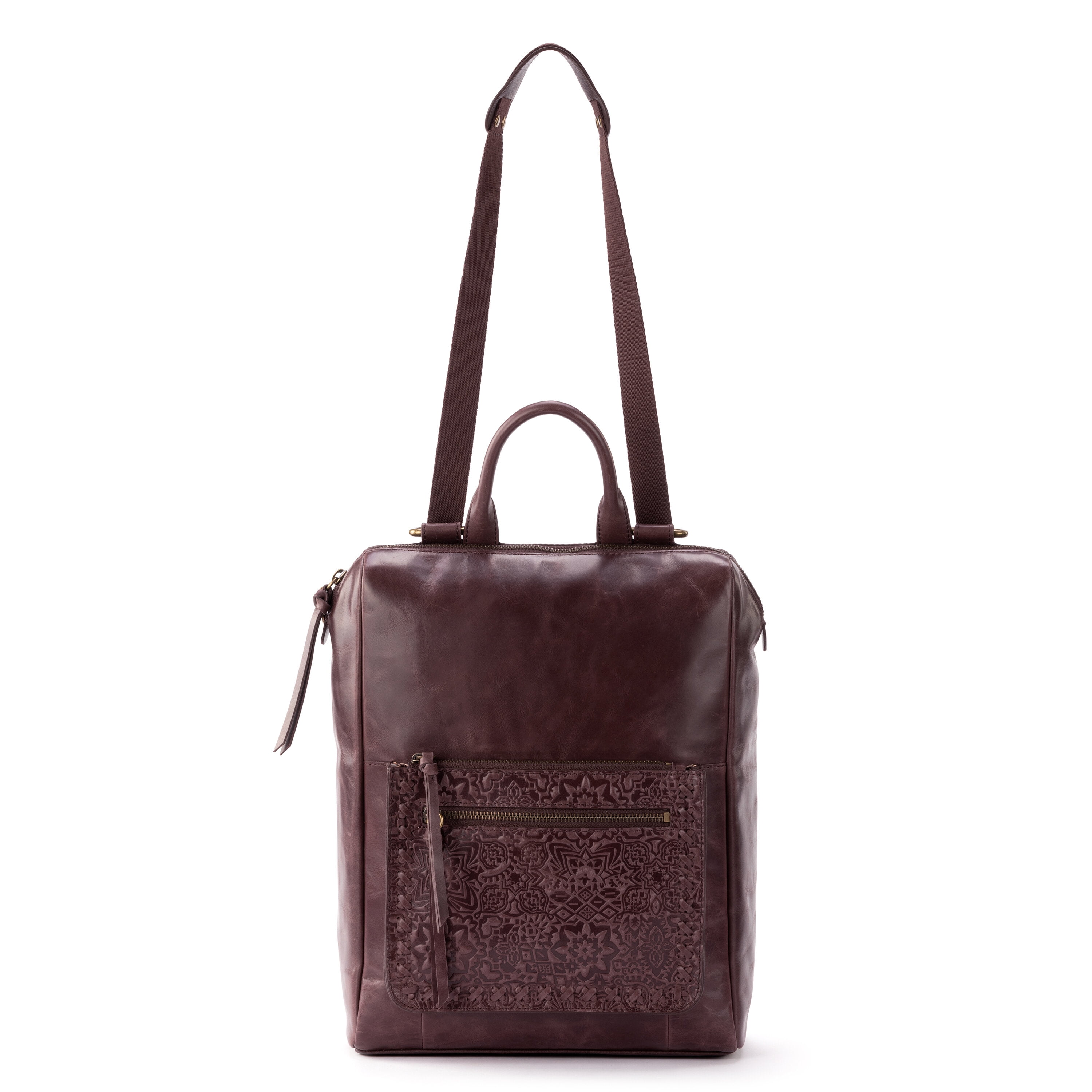 The Sak Loyola Leather Convertible Backpack , Leather - Walmart.com