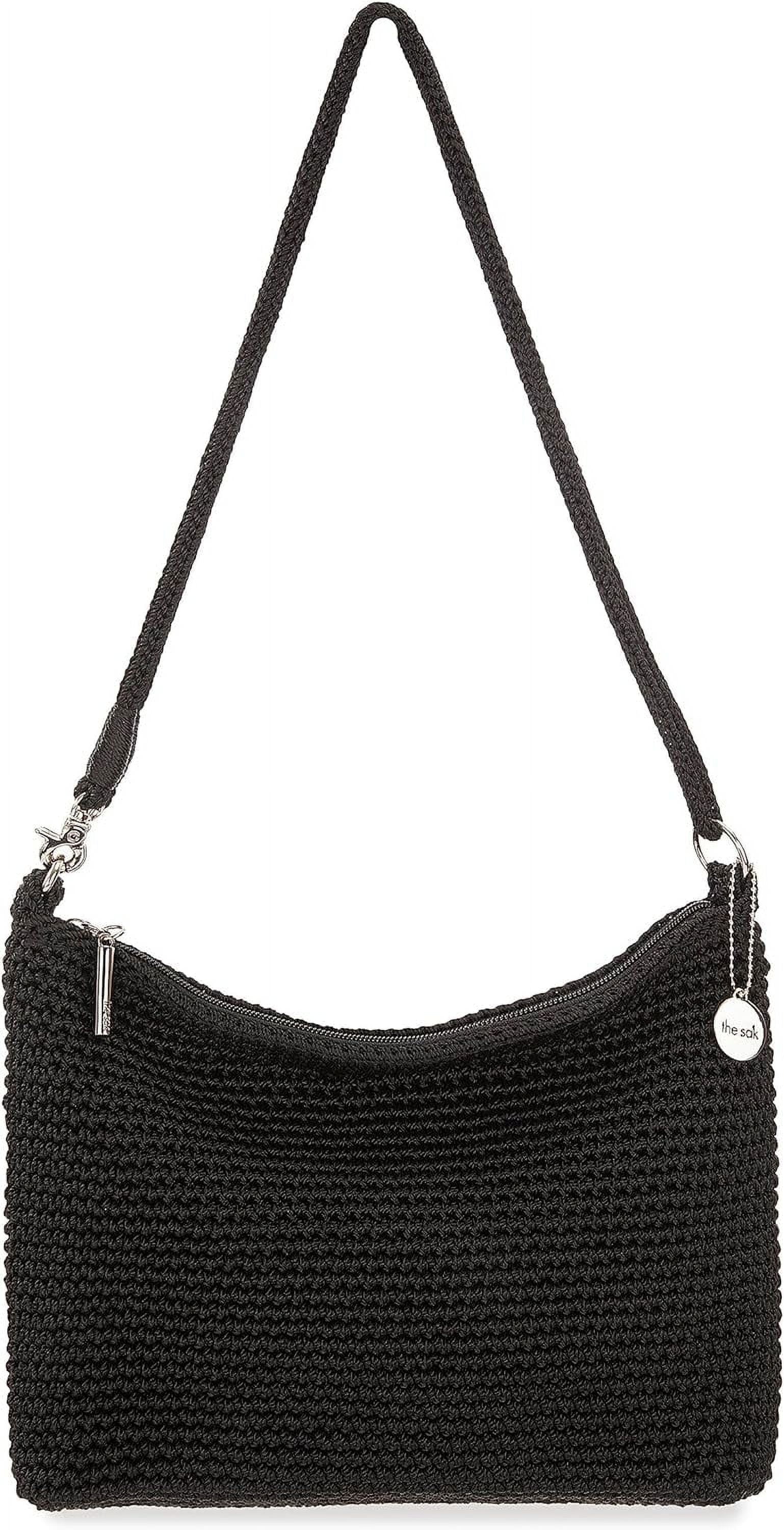The Sak Lumi Convertible Fashion Handbag, 3-in-1 Crossbody, Black, One ...