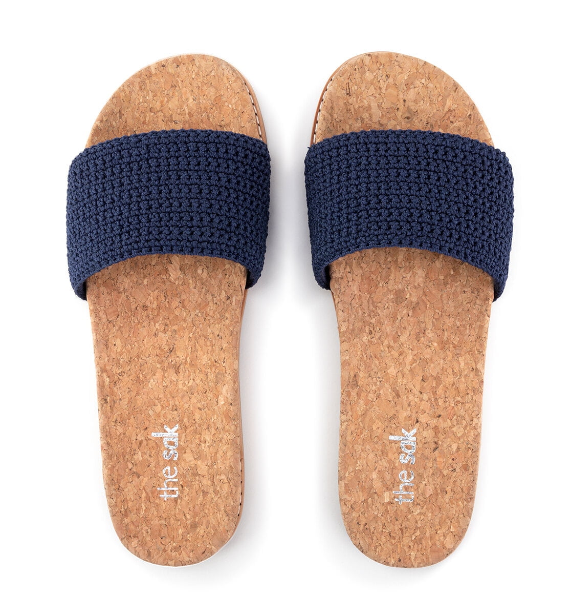The Sak Mendocino Slide Sandal , Hand-crochet, Recycled Polypropylene ...