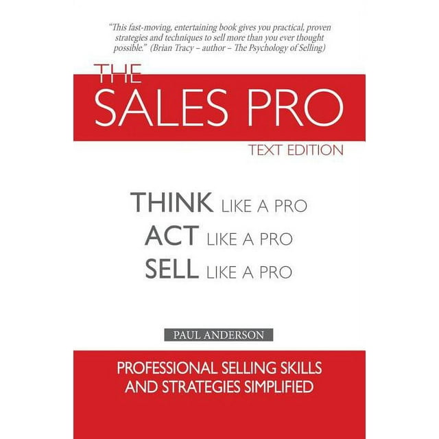 The Sales Pro (Paperback) - Walmart.com