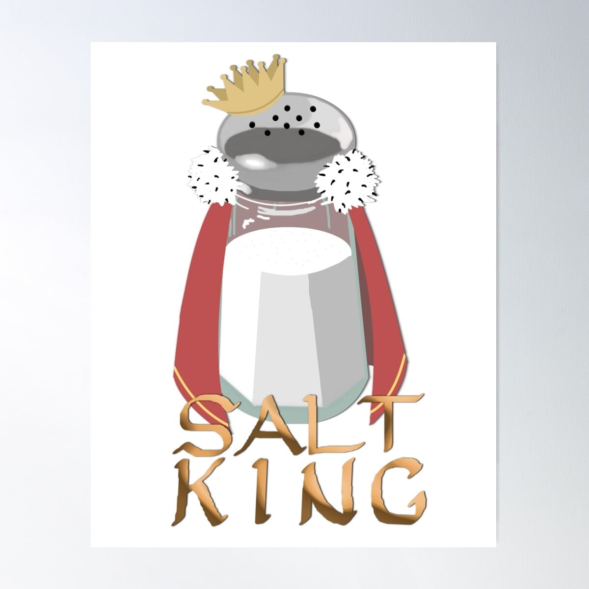 The Saltiest Sovereign Poster Wall Art, Modern Wall Decor For Living ...