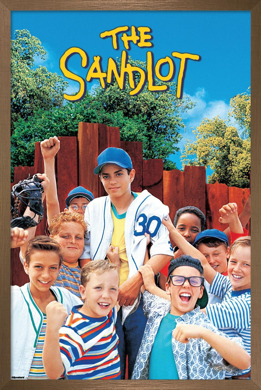 The Sandlot (1993) - One Sheet Wall Poster, 14.725" x 22.375" Framed ...