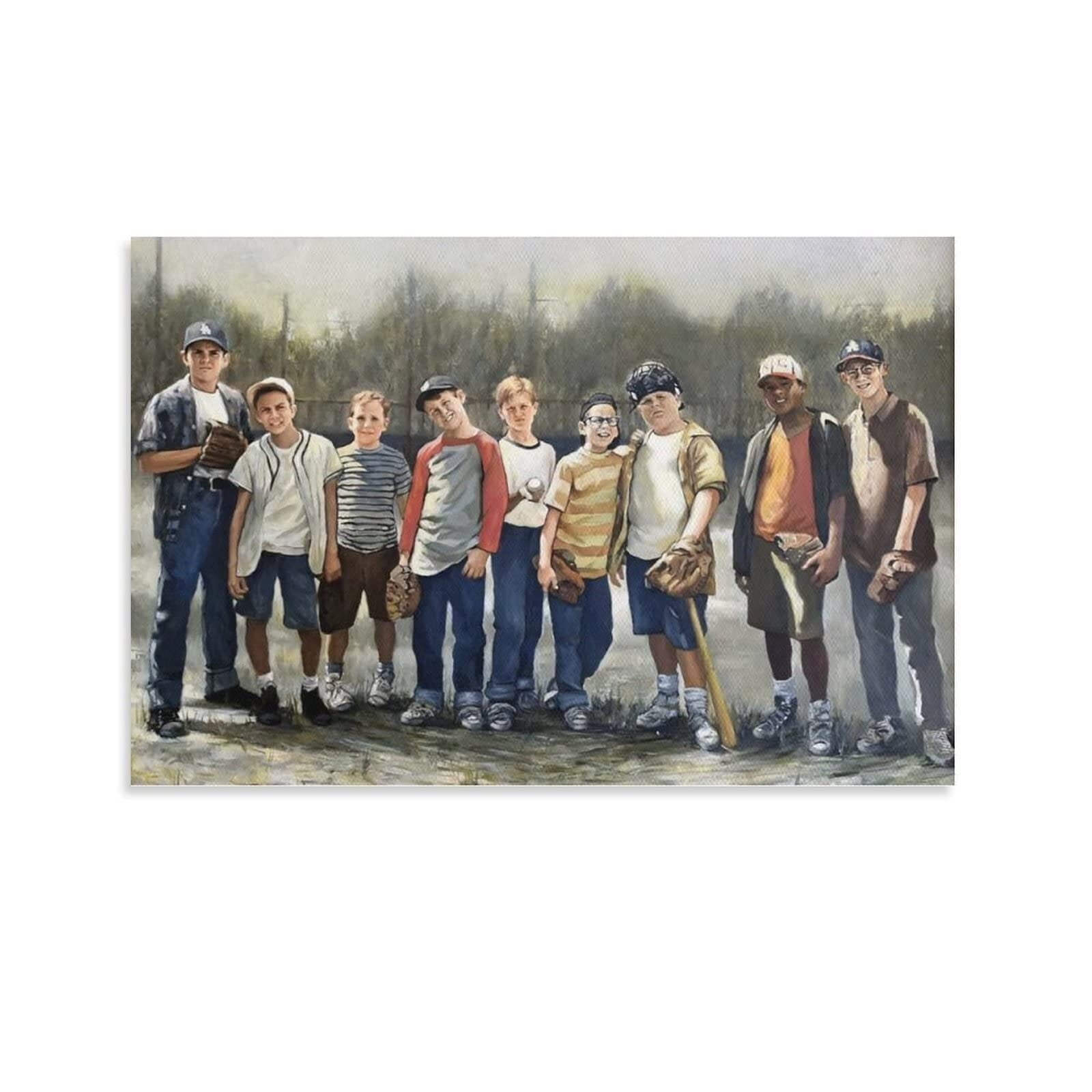 The Sandlot Baseball Movie Print for Bedroom Aesthetic Wall Decor ...