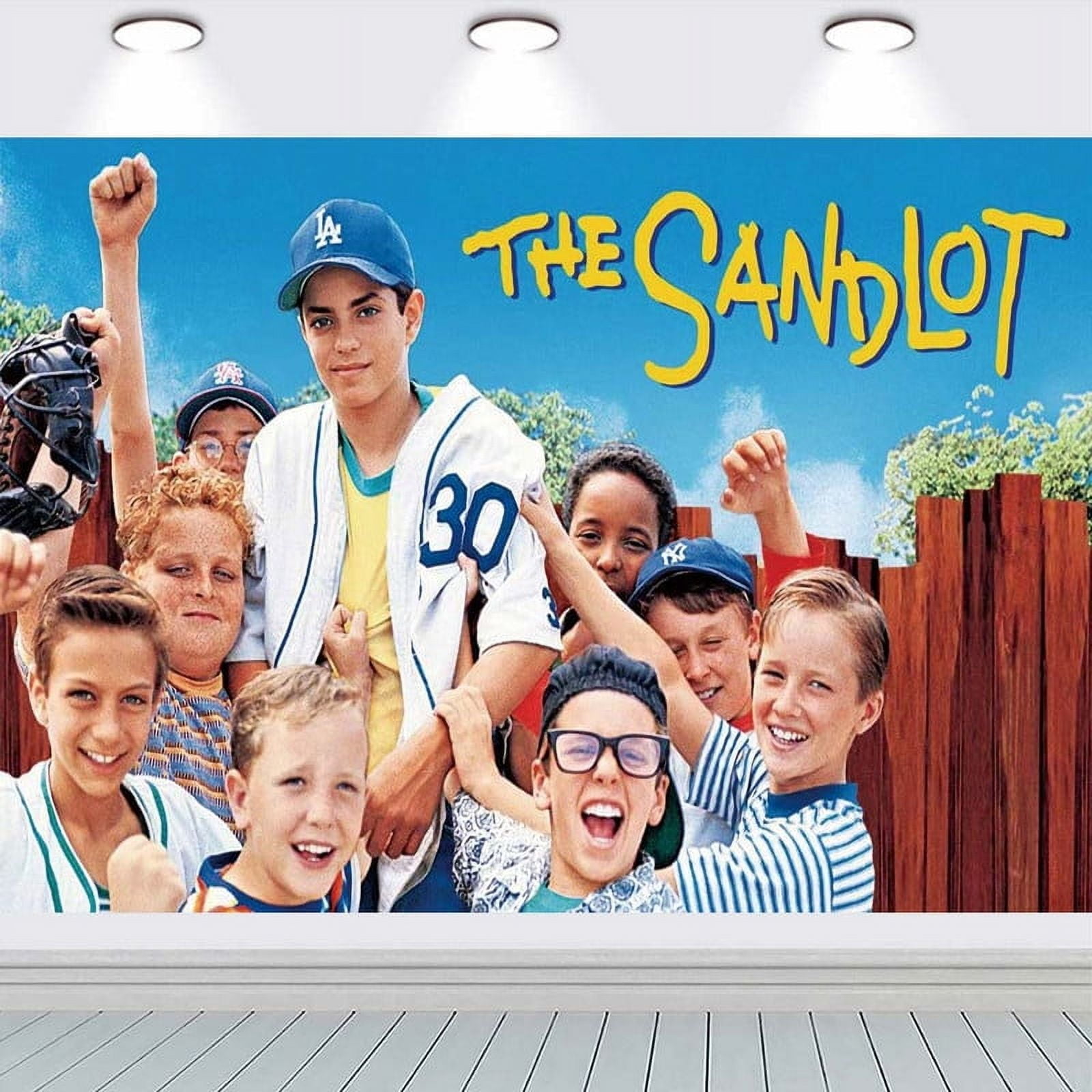 The Sandlot Birthday Party Supplies Banner Backdrop Background ...