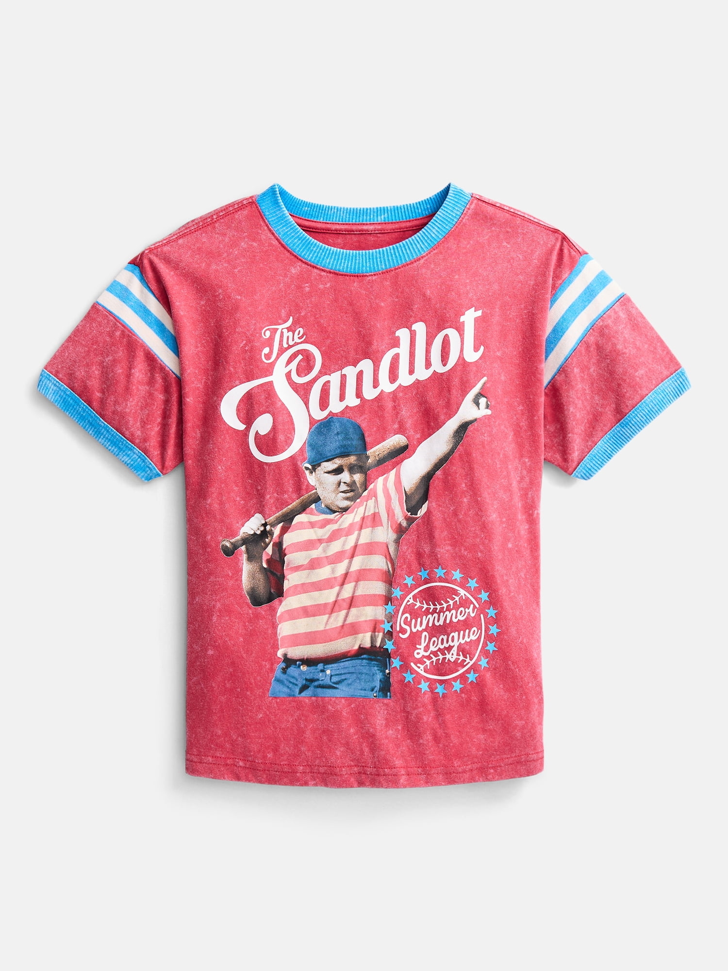 The Sandlot Boys' Graphic Tee with Short Sleeves, Sizes 4-18 - Walmart.com