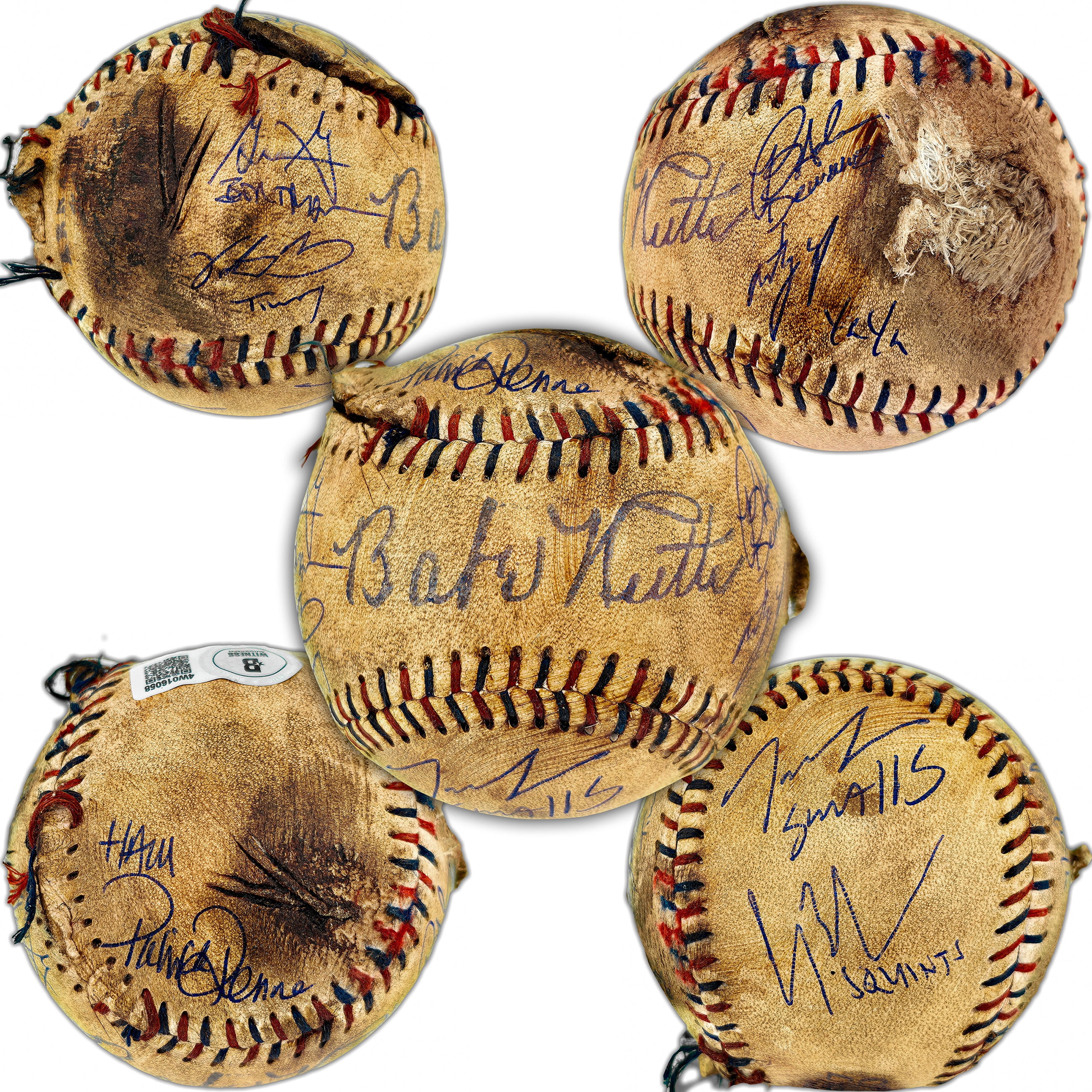 The Sandlot Cast Autographed Official Rawlings Licensed Replica ...