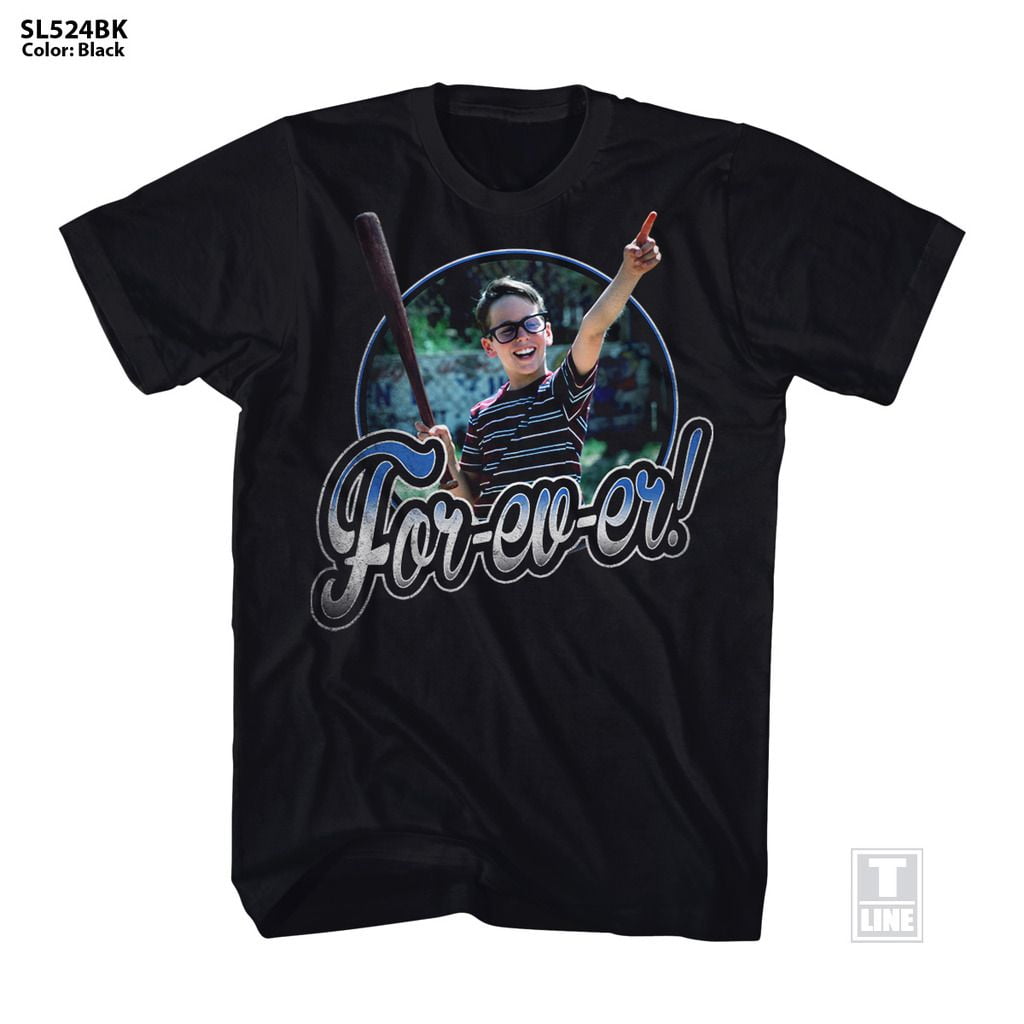 The Sandlot Forever Squints Black Adult T-Shirt - Walmart.com