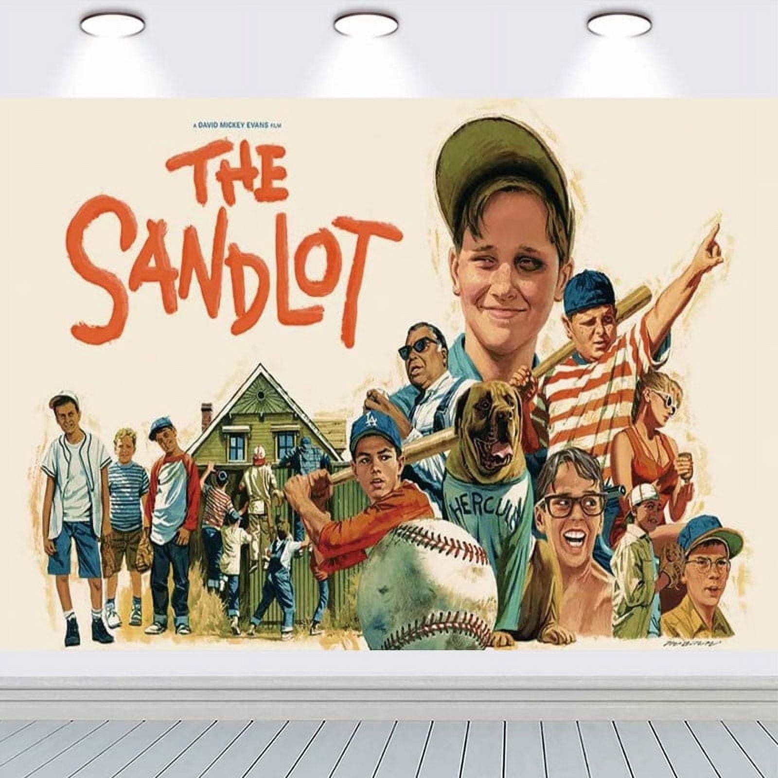The Sandlot Party Supplies Backdrop Banner Poster Birthday Decorations ...