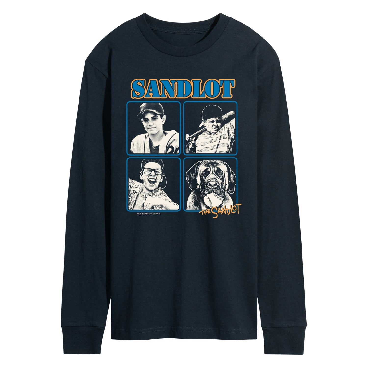 The Sandlot - The Sandlot Members - Men's Long Sleeve Graphic T-Shirt ...