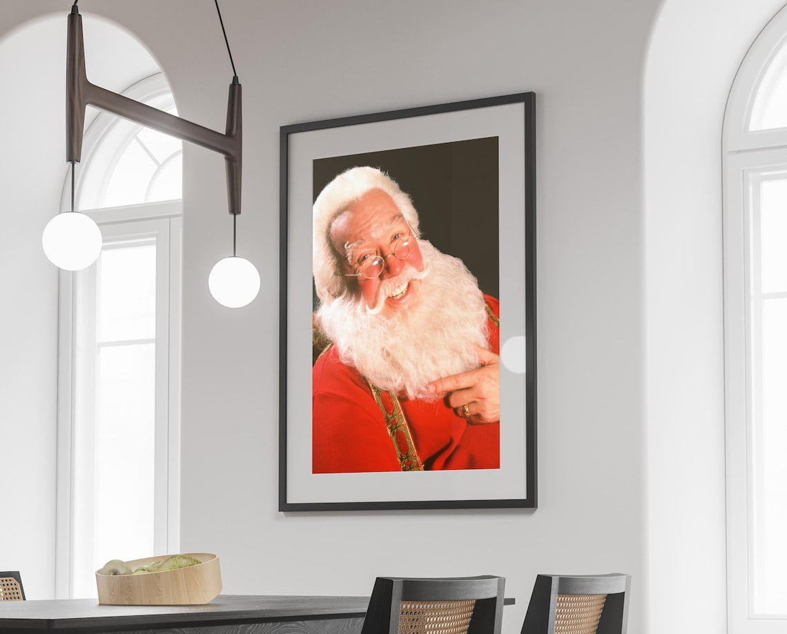 The Santa Claus Movie Poster: Printable Christmas Wall Art (Digital ...