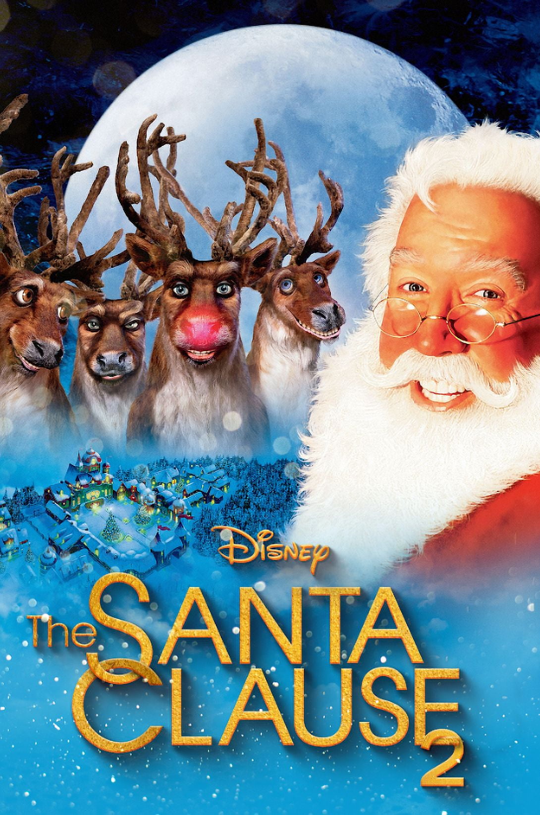 The Santa Clause 2 2002 Movie Poster 24x36 Tim Allen Christmas Family ...