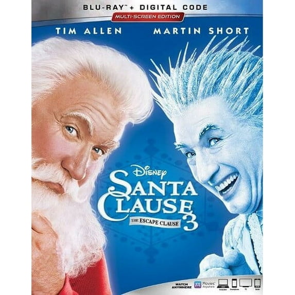 Disney's The Santa Clause 3: Escape Clause (Blu-ray + Digital Copy ...