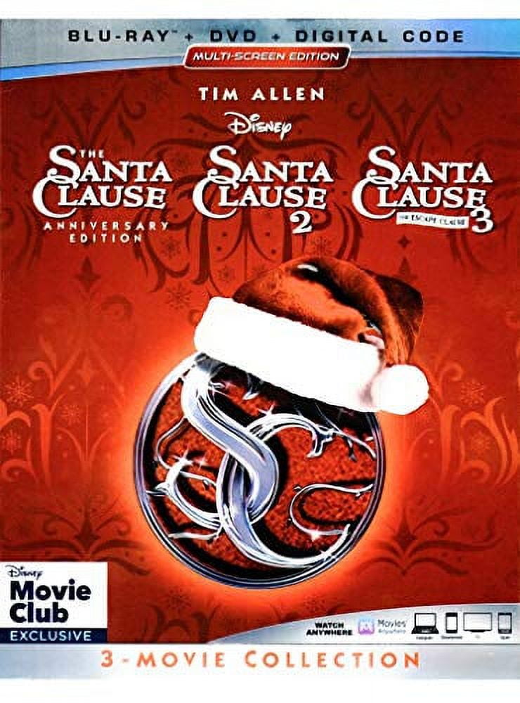 The Santa Clause 3-Movie Collection (Exclusive Edition) (Blu-ray + DVD ...