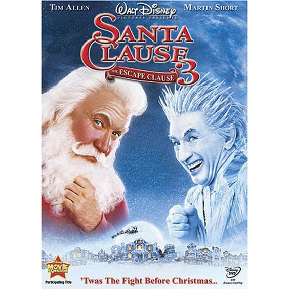 Disney's Santa Clause 3: The Escape Clause (DVD) - Tim Allen Christmas ...