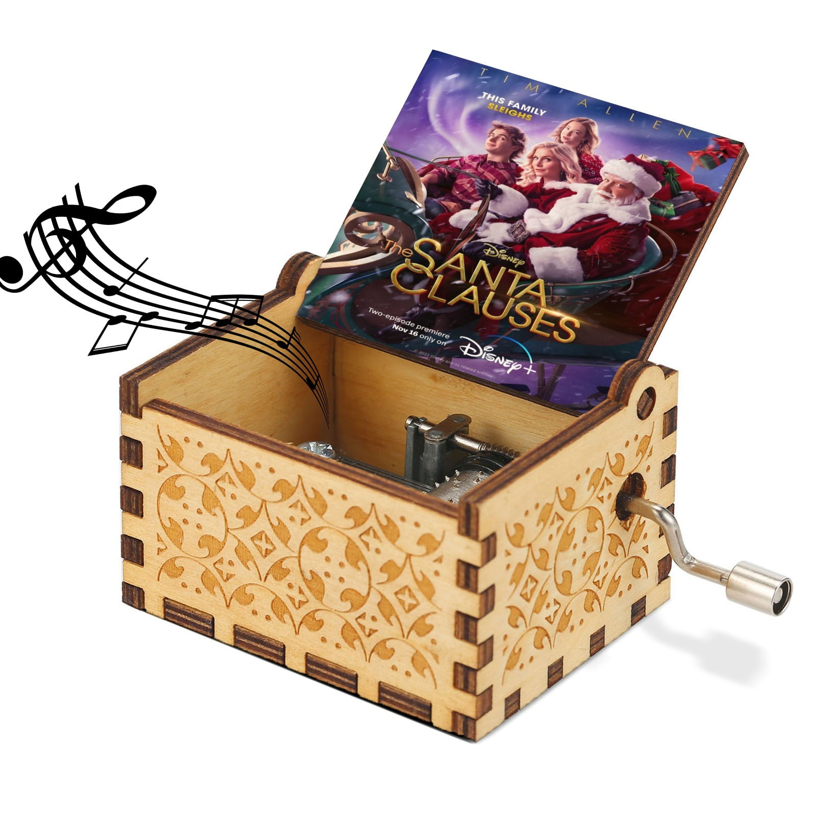 The Santa Clause Wooden Music Box. - Walmart.com