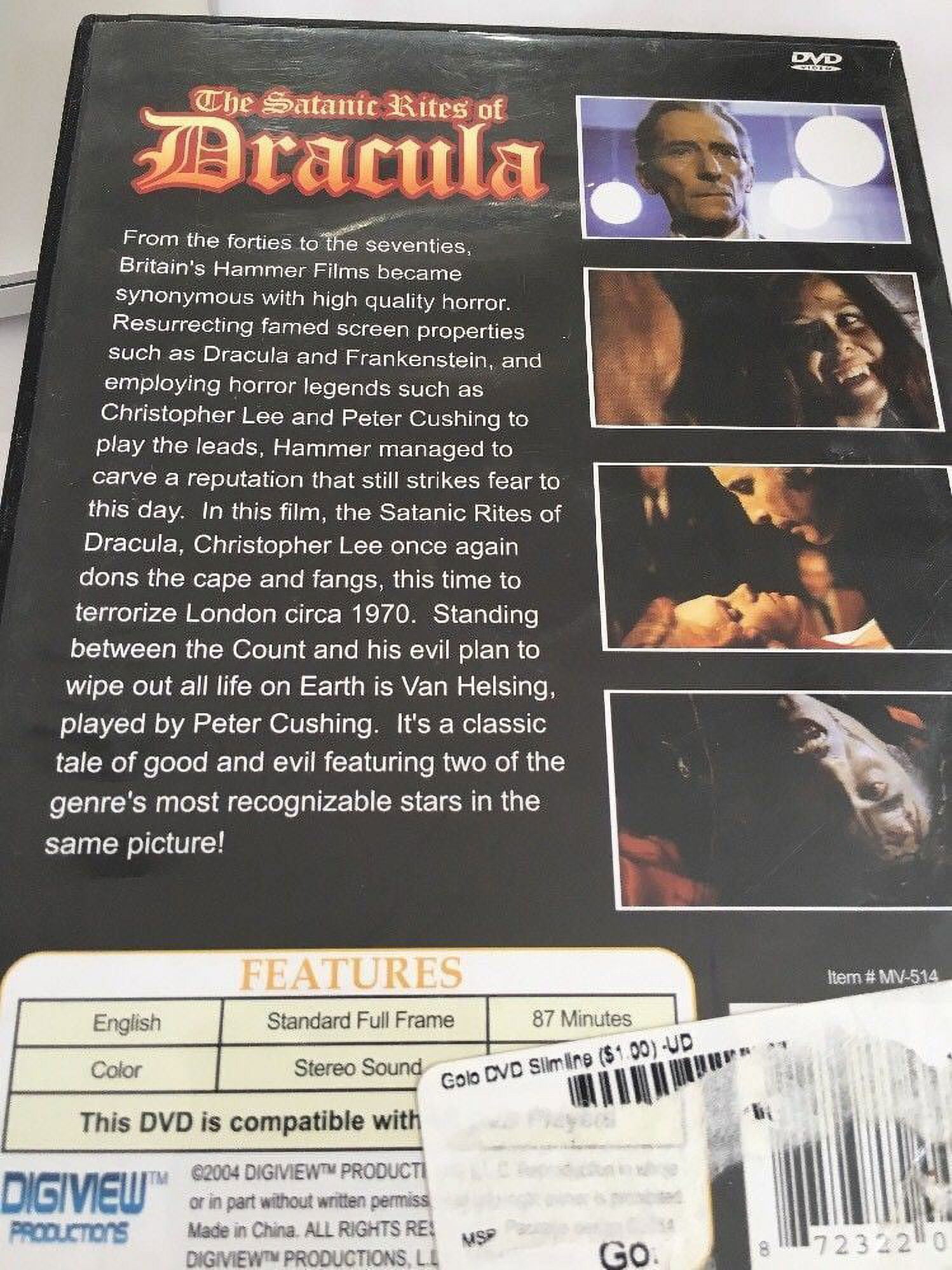 Pre-Owned The Satanic Rites Of Dracula [Slim Case] - Walmart.com