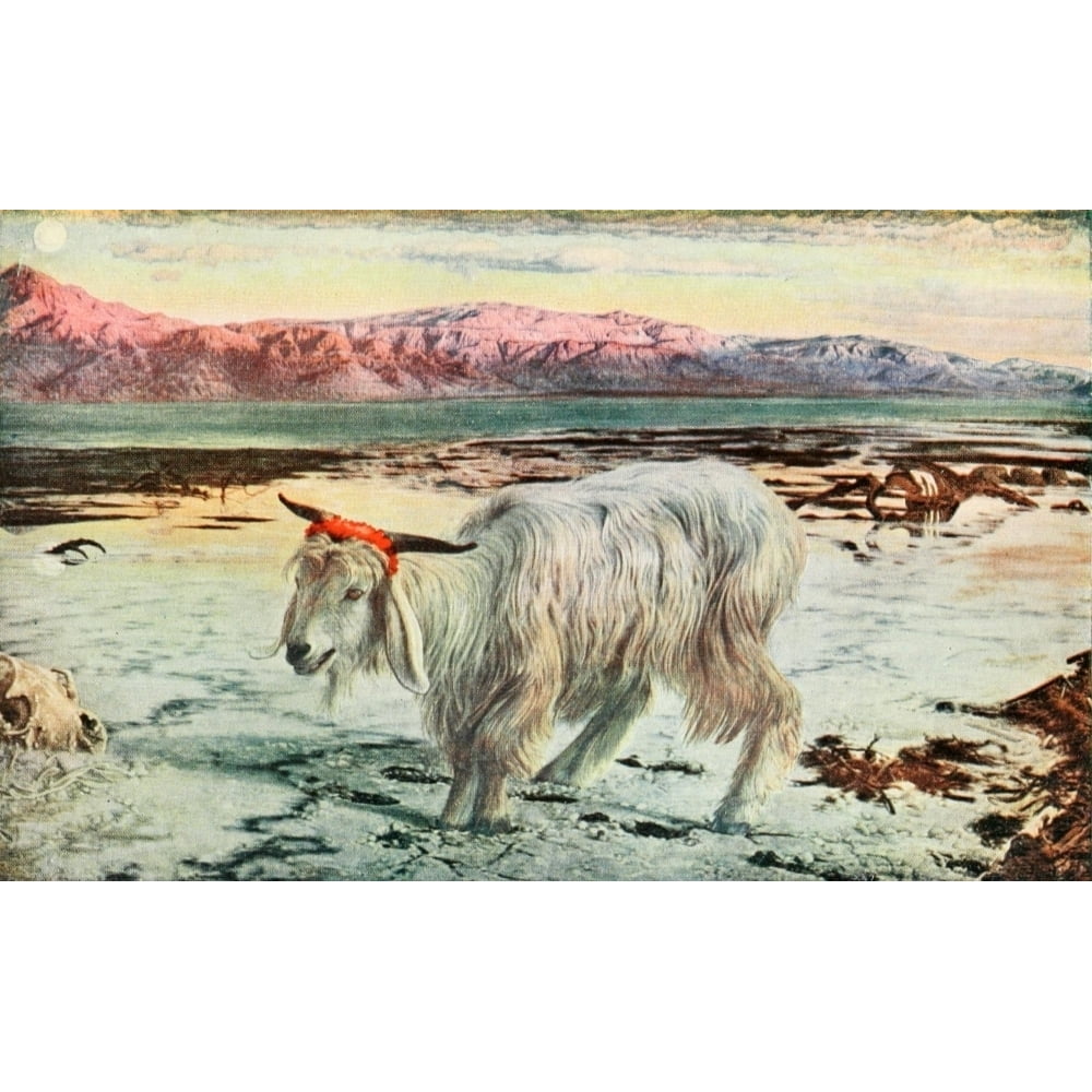 The Scapegoat Holman Hunt 1908 Poster Print by William Holman Hunt ...