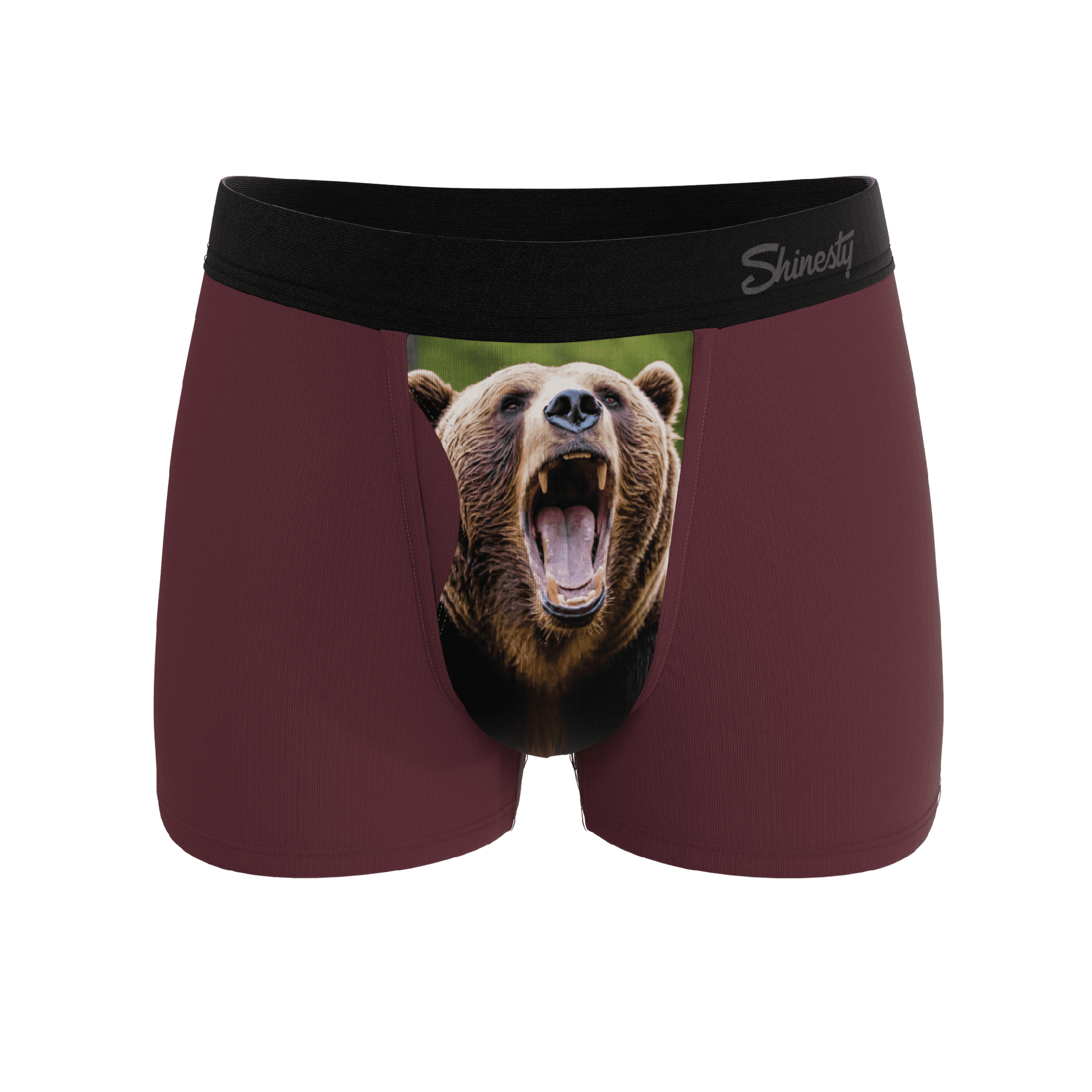The Scare Bear - Shinesty Grizzly Bear Ball Hammock Pouch Trunks ...
