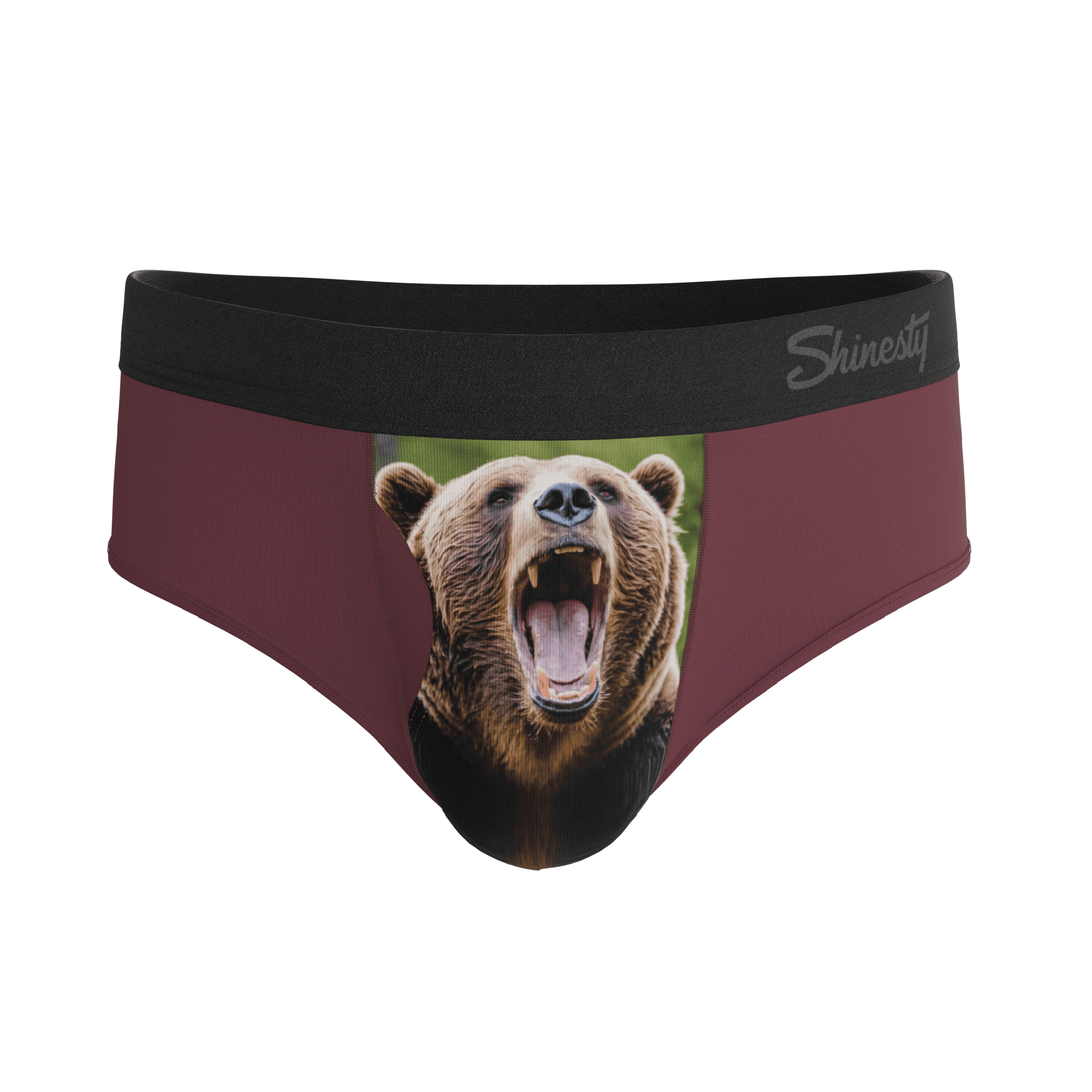 The Scare Bear - Shinesty Grizzly Bear Ball Hammock Pouch Underwear ...