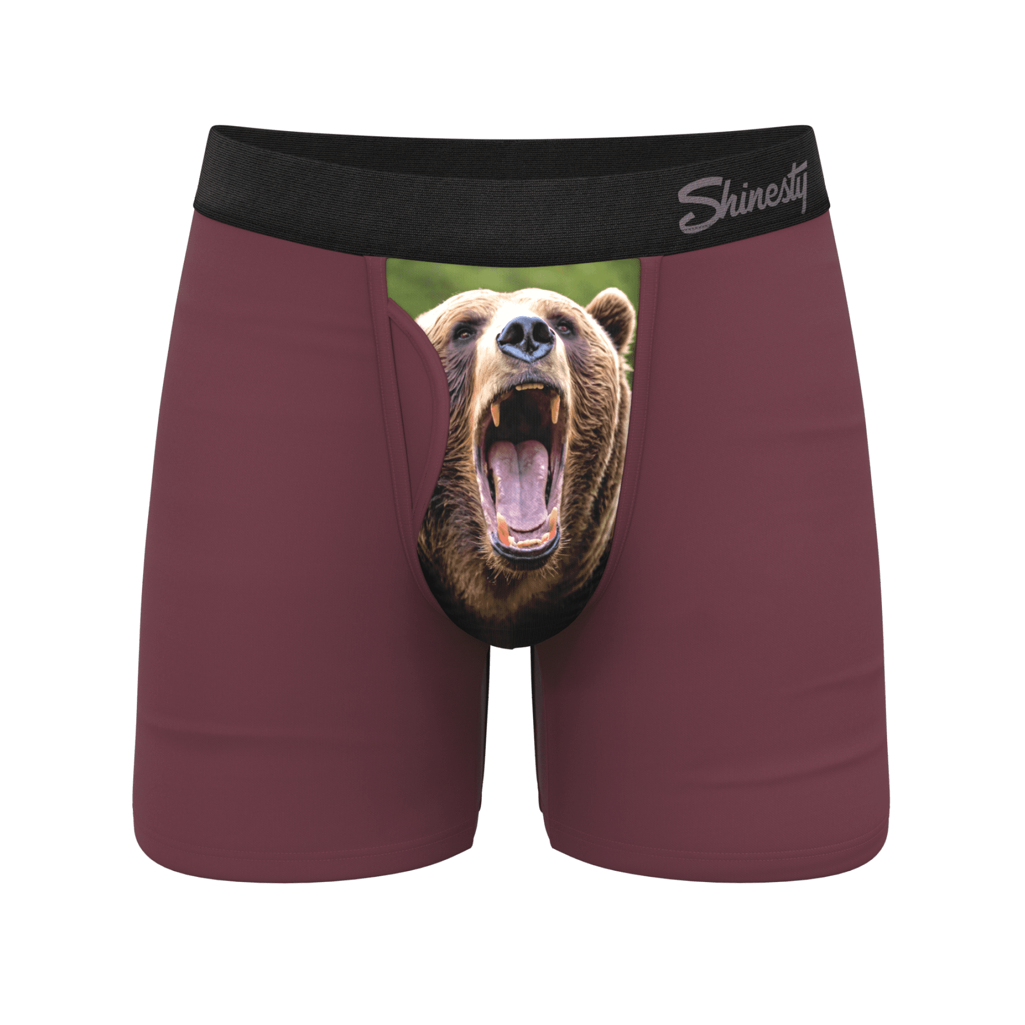 The Scare Bear - Shinesty Grizzly Bear Ball Hammock Pouch Underwear ...