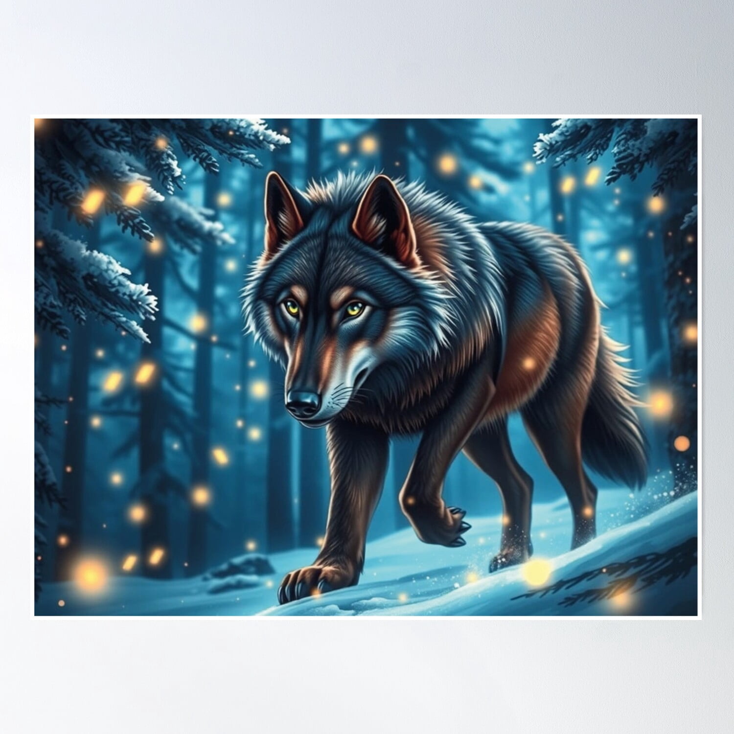 The Scent Goes This Way Poster Wall Art, Modern Wall Decor, 8x12 ...
